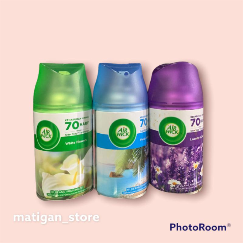 Jual Air wick isi ulang fresh matic 250 ml (alat sama ke stella ...