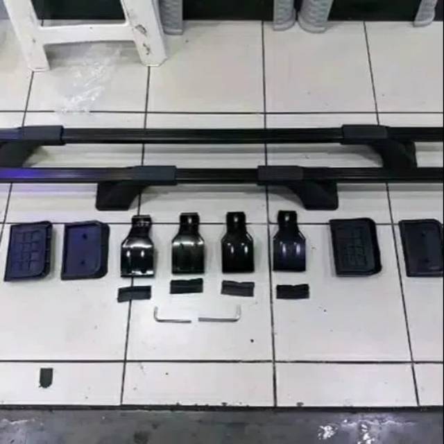 Jual Crossbar / kaki thule jepit roof rel atau jepit body | Shopee ...