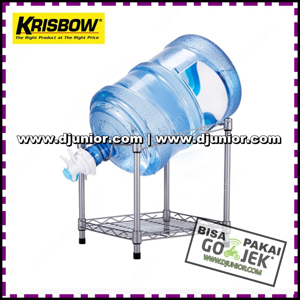 Jual AZKO KRISBOW RAK GALON SINGLE / TEMPAT AIR GALON | Shopee Indonesia