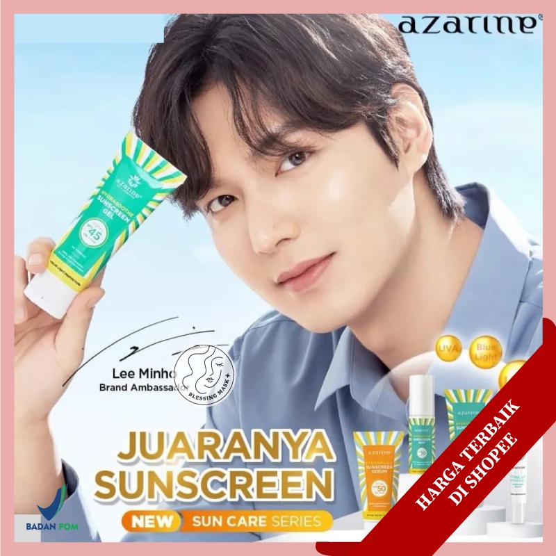 Jual Azarine x BT21 Body Guard Moisturizer Sunscreen Serum 100ml SPF 50 ...