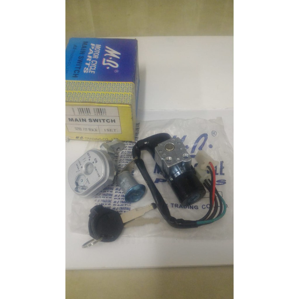 Jual KUNCI KONTAK SET MAIN SWITCH ASSY MB HONDA SUPRA FIT NEW CW ...