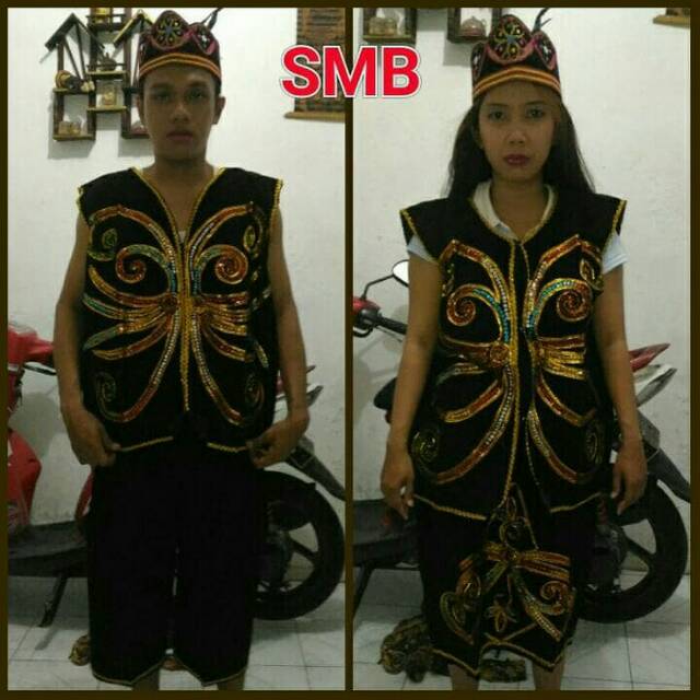 Jual Baju Adat Dayak Baju Karnaval Baju Adat | Shopee Indonesia