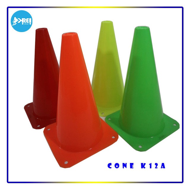 Jual Cone/Cones Kerucut Plastik FULL K12 A tinggi 30 cm | Shopee Indonesia