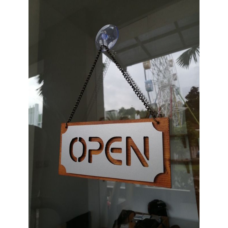 Jual Signage OPEN CLOSE Toko, Cafe, Restoran | Shopee Indonesia