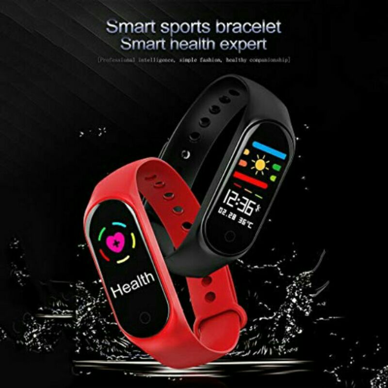 Jual Smartwatch M4 / Smartwatch M5 / SmartBand M4 / Smartband M5 ...