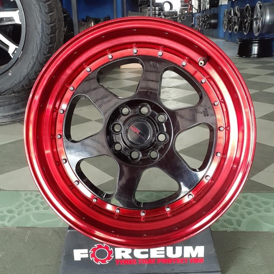 Jual Velg Mobil Racing R16 HSR RUMOI Lobang 4 Ring 16 Lebar 7,5-8,5 Celong | Shopee Indonesia