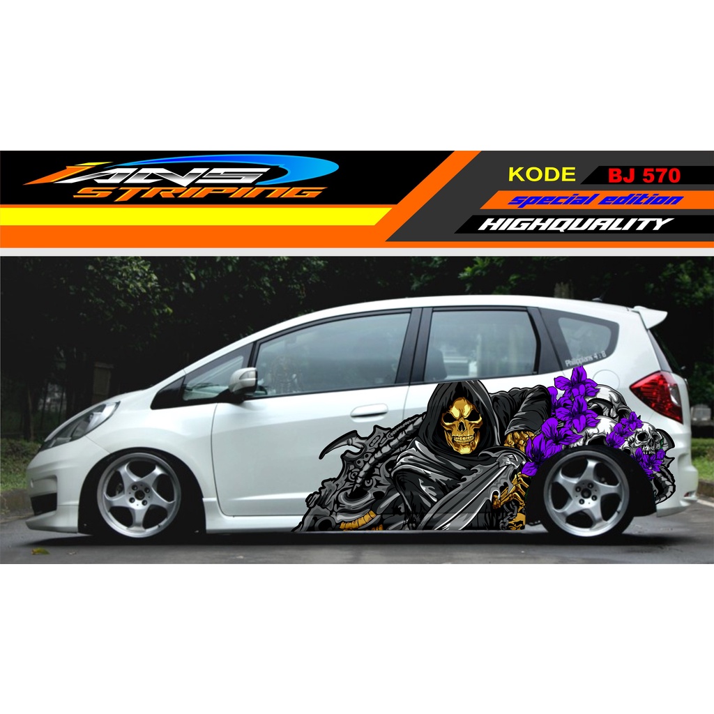 Jual DECAL STICKER MOBIL JAZZ BRIO AGYA AVANZA / STIKER VARIASI MOBIL ...