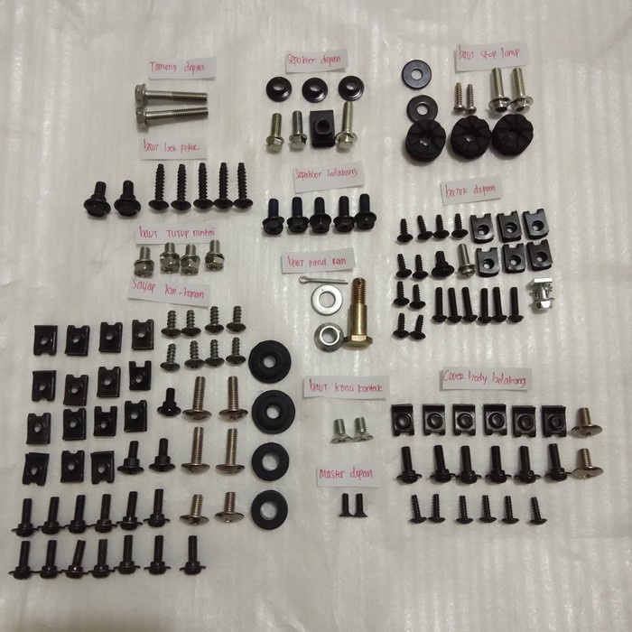 Jual baut full body motor supra x125 | Shopee Indonesia