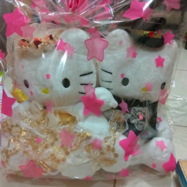 Jual Boneka wedding hello kitty | Shopee Indonesia