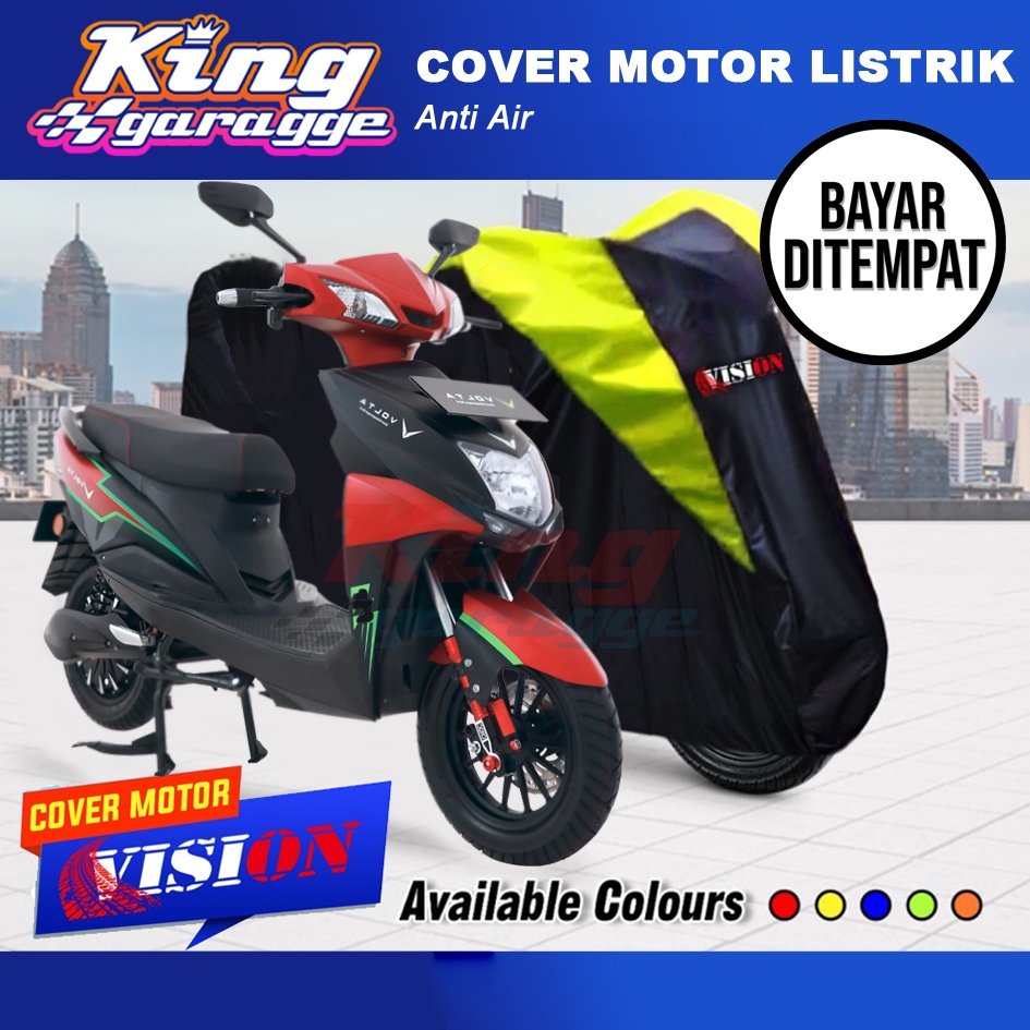 Jual Cover Motor Listrik/ Selimut Motor listrik Volta /Jas Motor ...
