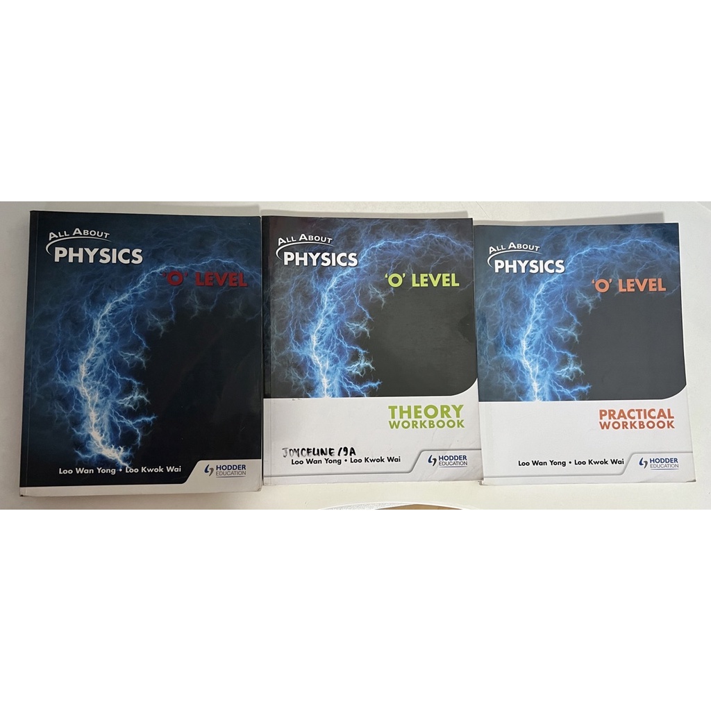 Jual ALL ABOUT PHYSICS O LEVEL (THEORY, PRACTICAL, COURSEBOOK) | Shopee ...