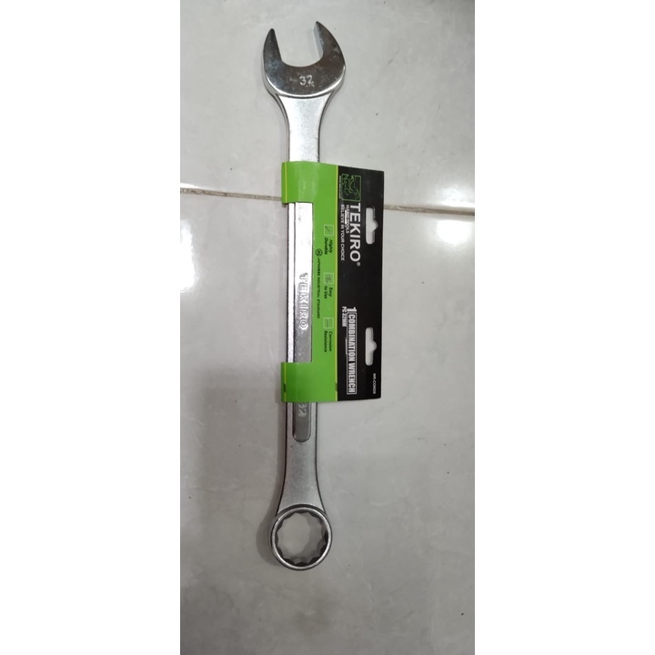 Jual TEKIRO Kunci ring pas 32 MM Kunci kombinasi 32mm Combination wrench | Shopee Indonesia