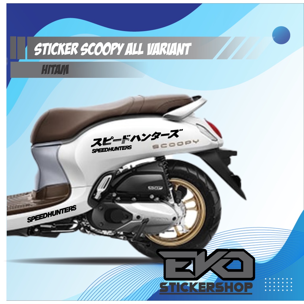 Jual Stiker Scoopy Cutting Sticker Matic Speed Hunter | Shopee Indonesia