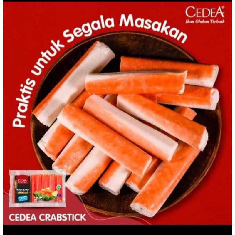 Jual CEDEA Crab Stick 1kg (60 Pcs) | Shopee Indonesia