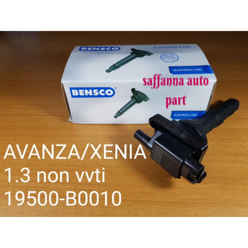 Jual COIL IGNITION COIL TOYOTA AVANZA 1.3 NON VVTI BENSCO OEM GARANSI ...