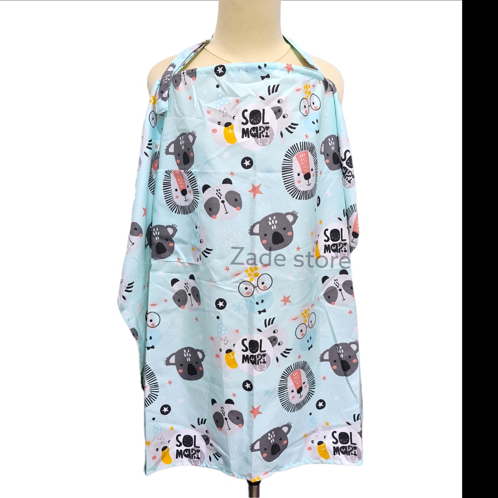 Jual Apron menyusui 2 in 1 cover stroller penutup menyusui cover asi ...