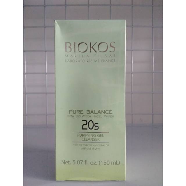 Jual Biokos Pure Balance 20s Purifying Gel Cleanser 150ml | Shopee ...