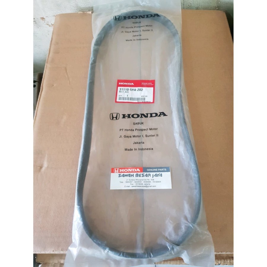 Jual Fan Belt V Belt Tali Kipas Mesin Fanbelt Brio Facelift Gen 2 RS Satya 2016 2017 2018 2019 ...