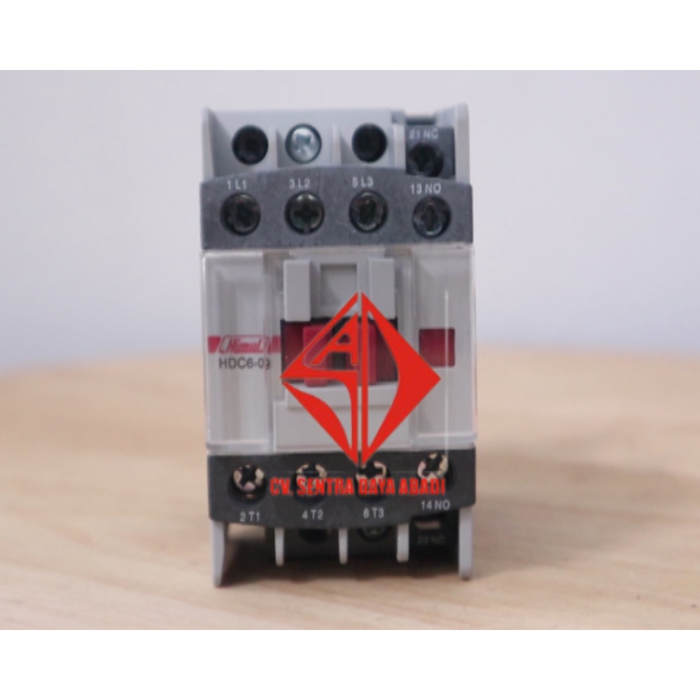 Jual Contactor Himel HDC6 9A 1NO 1NC 220V 50/60HZ | Shopee Indonesia