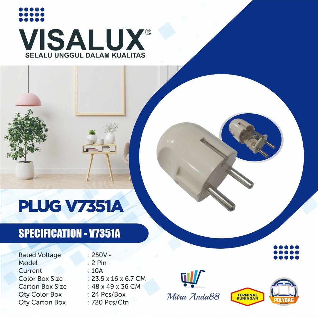 Jual Mitraanda88 Steker arde listrik ( colokan listrik ) | Shopee Indonesia