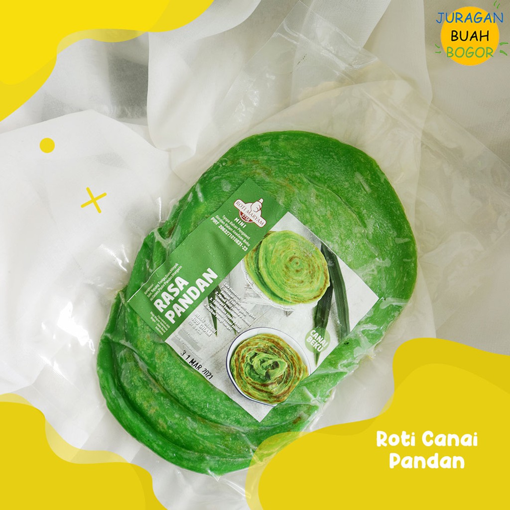 Jual ROTI CANAI JUMBO RASA PANDAN | ROTI MARYAM JUMBO RASA PANDAN ...