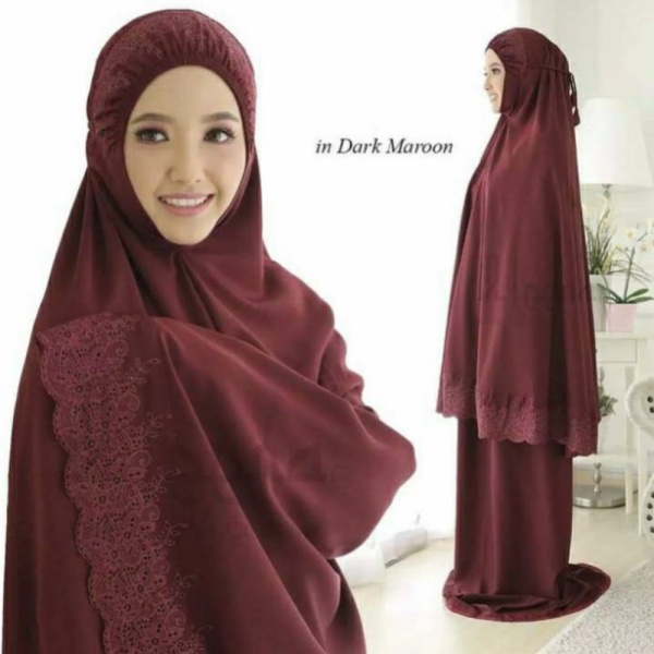 Jual Unik Mukena Renda Model Khadijah Mukena Dewasa - Perlengkapan ...