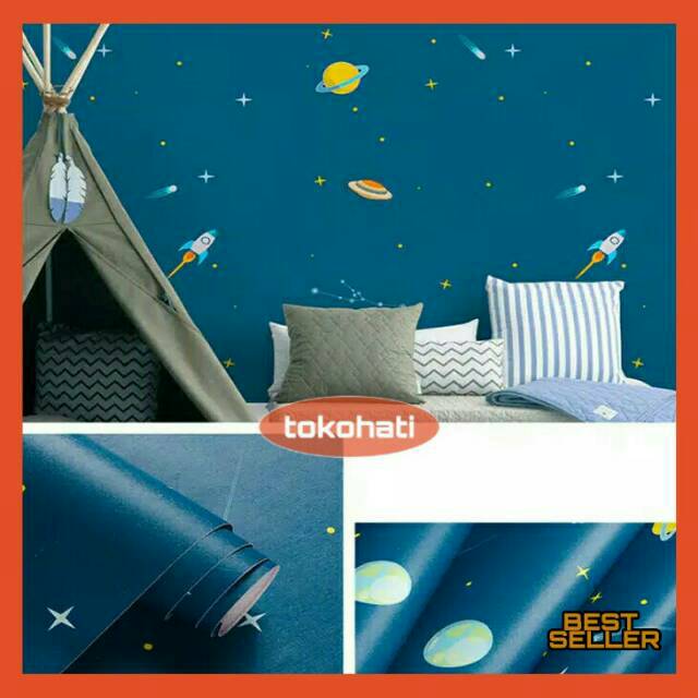 Jual Wallpaper dinding antariksa,wallpaper antariksa | Shopee Indonesia