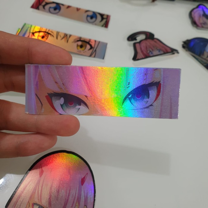 Jual Sticker Anime Slap - S0110 - Kecil - DARLING in the FRANXX - Zero ...