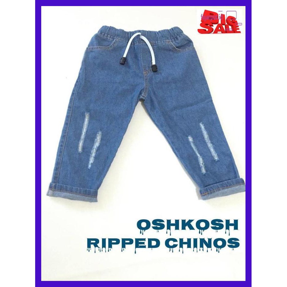 Jual E5Egtr7- Celana Panjang Soft Jeans Ripped Chinos Premium T7Ryt68 ...