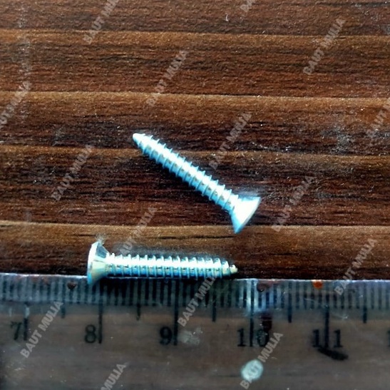 Jual SEKRUP FH 6X 3/4" 2 CM ISI 10 PCS / BAUT TAPPING JF KEPALA BULAT ...