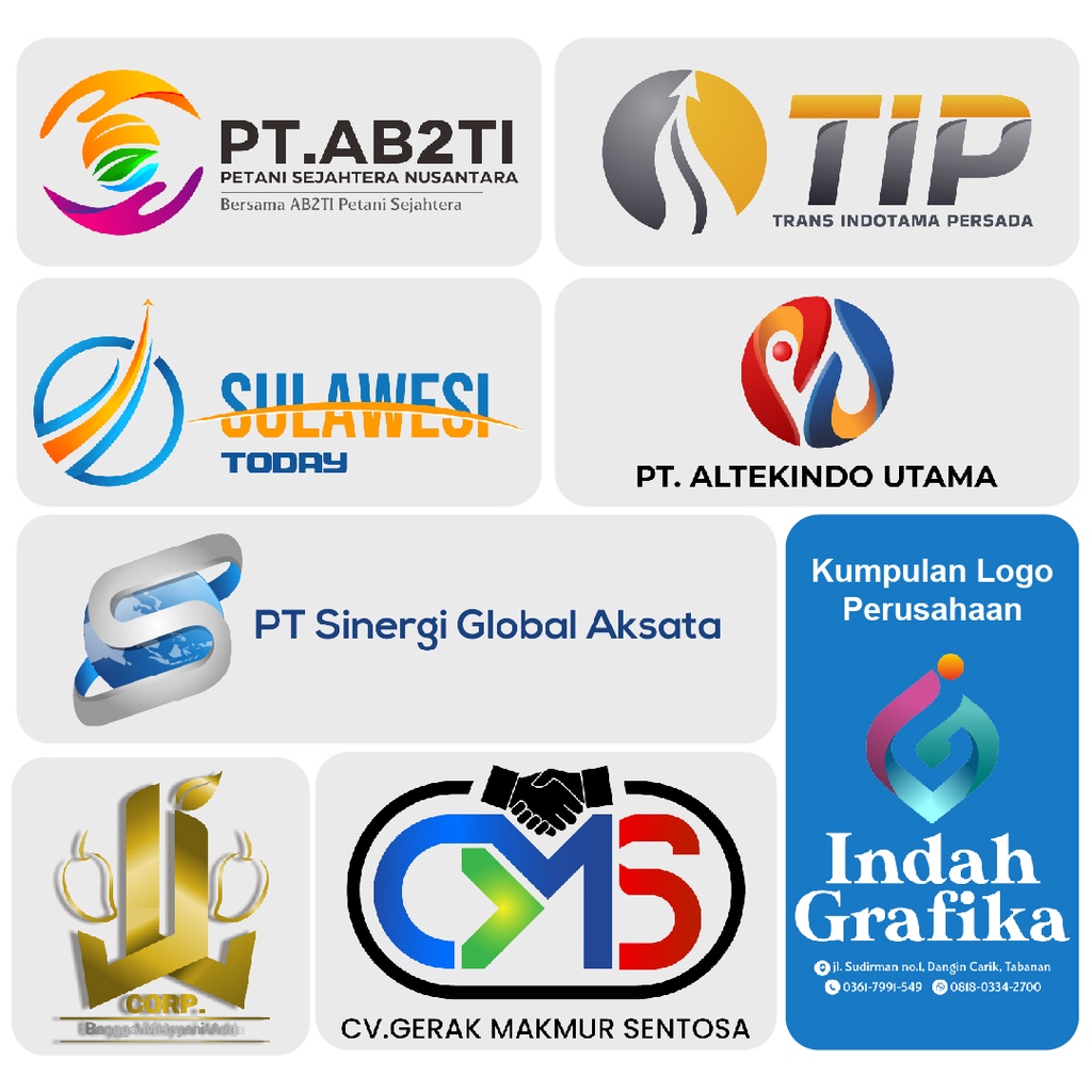 Jual Jasa Desain Logo Usaha Cusstom CV dan PERUSAHAAN atau PT | Shopee ...