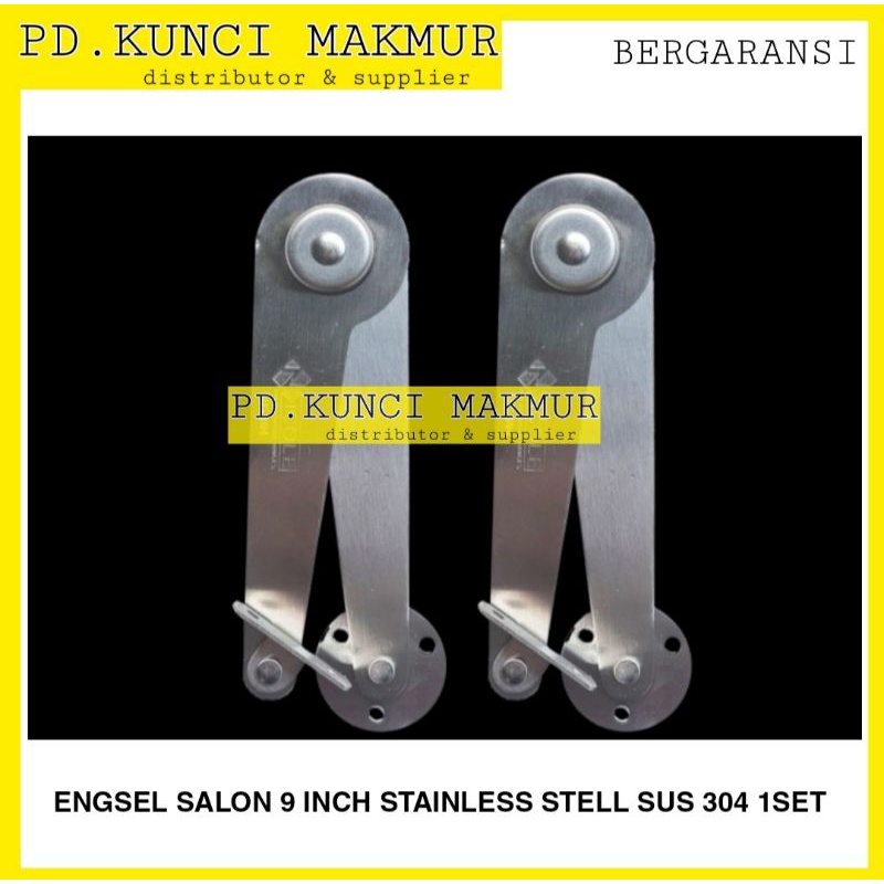 Jual engsel salon premiun 9inch stainless stell sus 304 engsel jungkit ...