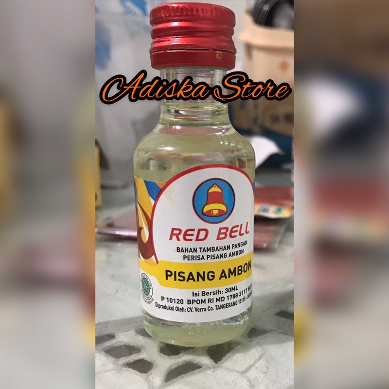 Jual Essence / Perisa Pisang Ambon Red Bell 30 ml | Shopee Indonesia