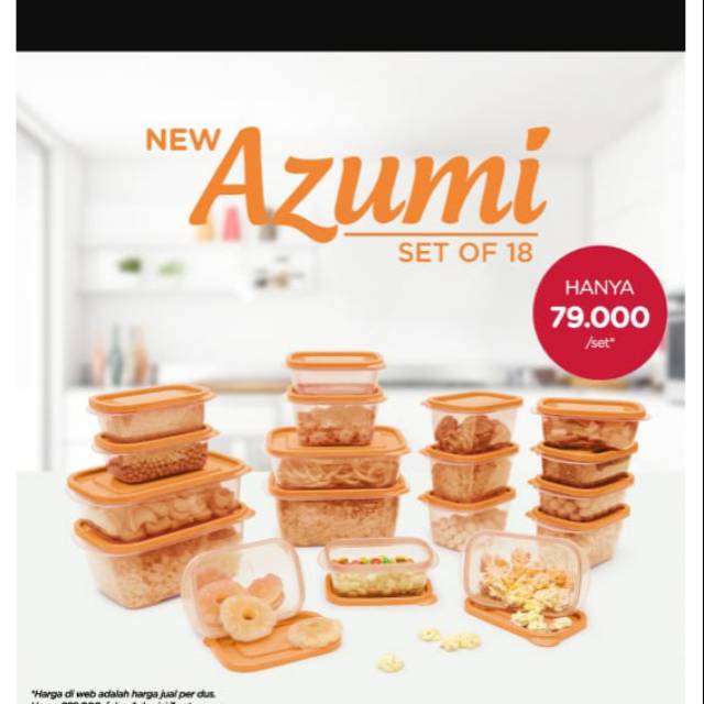 Jual Azumi set 18 | Shopee Indonesia