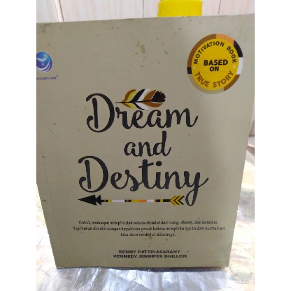 Jual BUKU MOTIVASI " DREAM & DESTINY " ( ORI/ PRELOVED) | Shopee Indonesia
