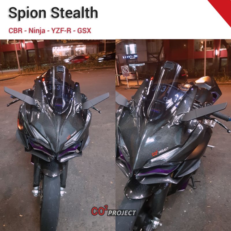 Jual Spion Winglet CBR250RR - Winglet Spion Lipat CBR - ZX25R - R25 ...
