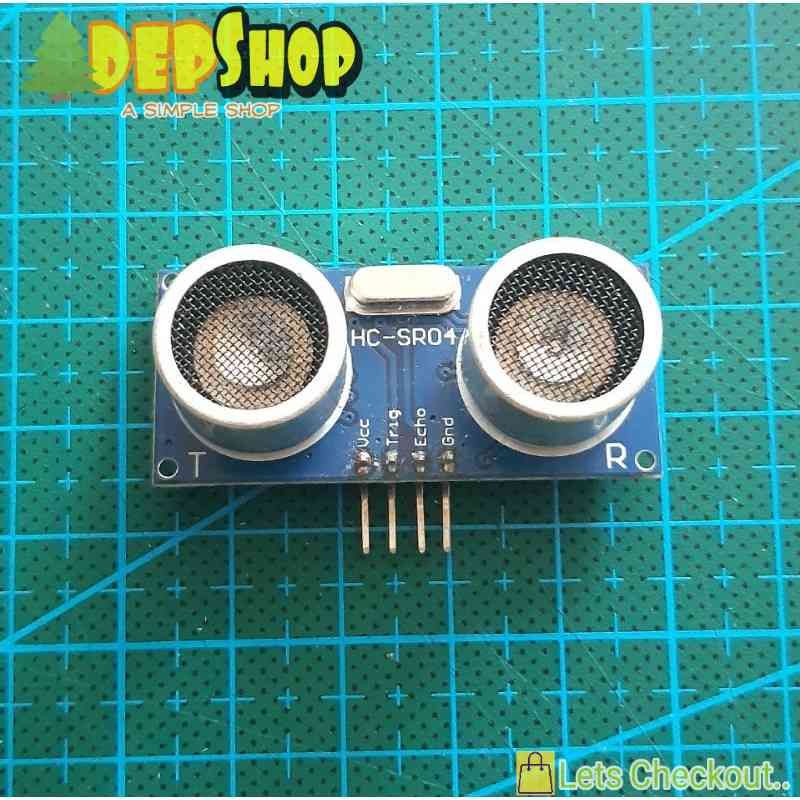 Jual Sensor Ultrasonik HC-SR04 Ultrasonic Sensor | Shopee Indonesia