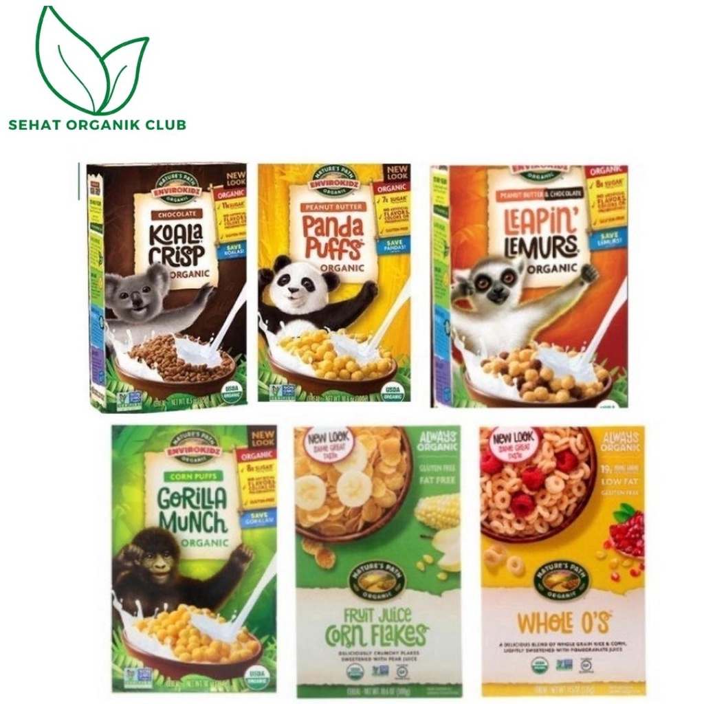 Jual Nature's Path Organic Envirokids Chocolate Koala Crisp ...