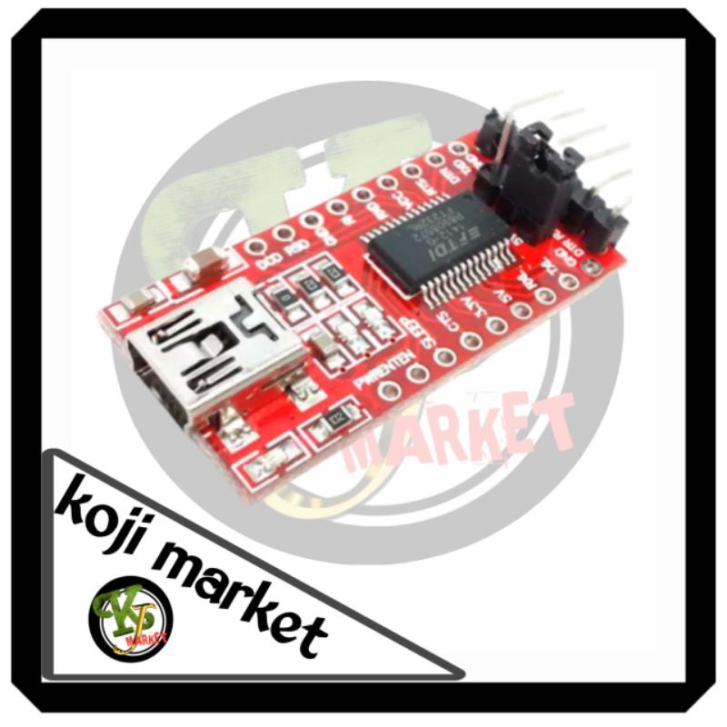 Jual Ft232rl Ftdi Usb To Ttl Serial Converter Adapter Module For Arduino Shopee Indonesia