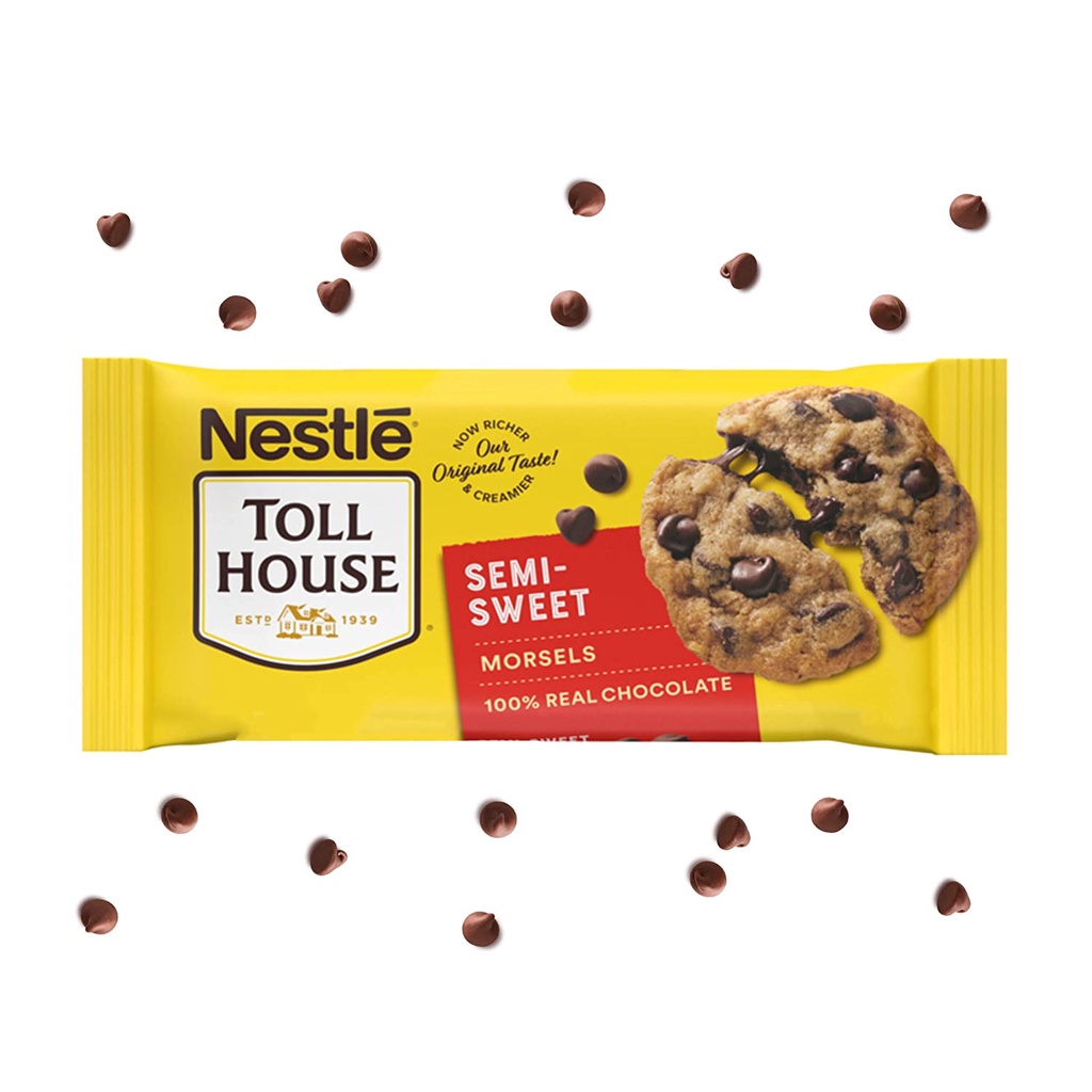 Jual NESTLE TOLL HOUSE CHOCOLATE MORSELS & CHUNK | Shopee Indonesia
