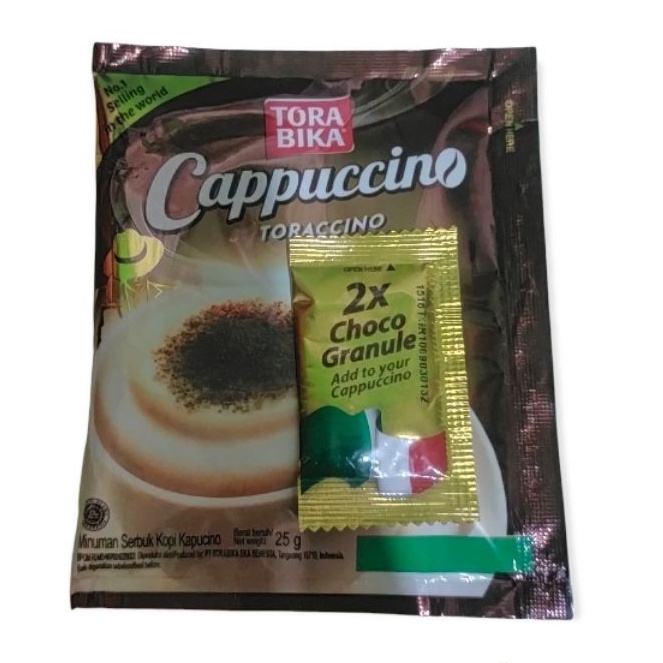 Jual Torabika Cappuccino 2x Choco Granule 25G | Shopee Indonesia
