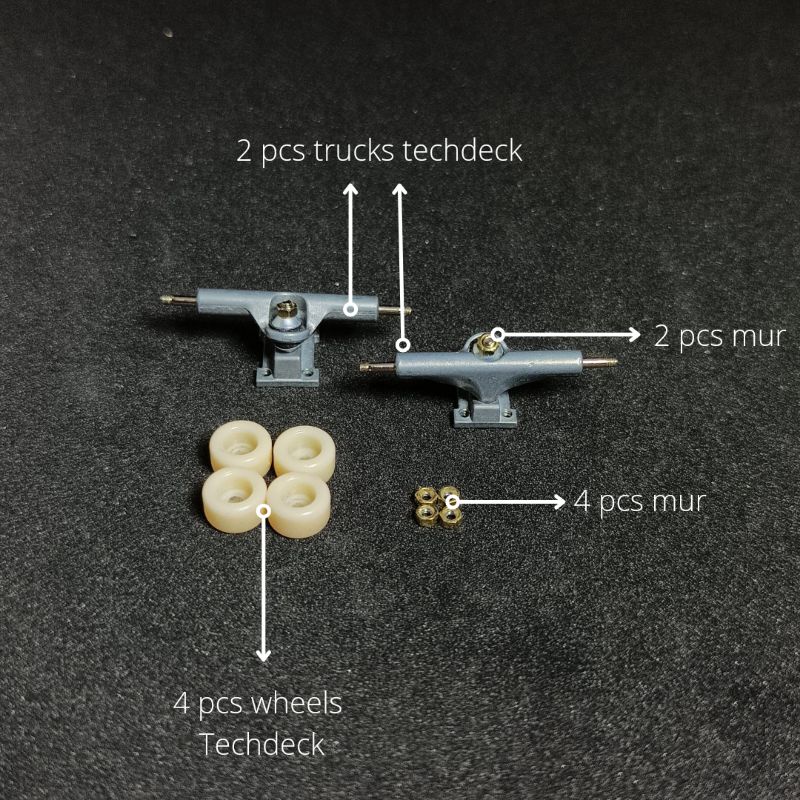 Jual Fingerboard Trucks 32mm | Free Tools 3 in 1 | Free Stikers | Free ...