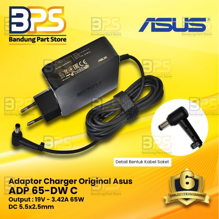 Jual Adaptor Laptop Asus Original A455 A455L A455LA A455LB X451C X450 3.42A | Shopee Indonesia