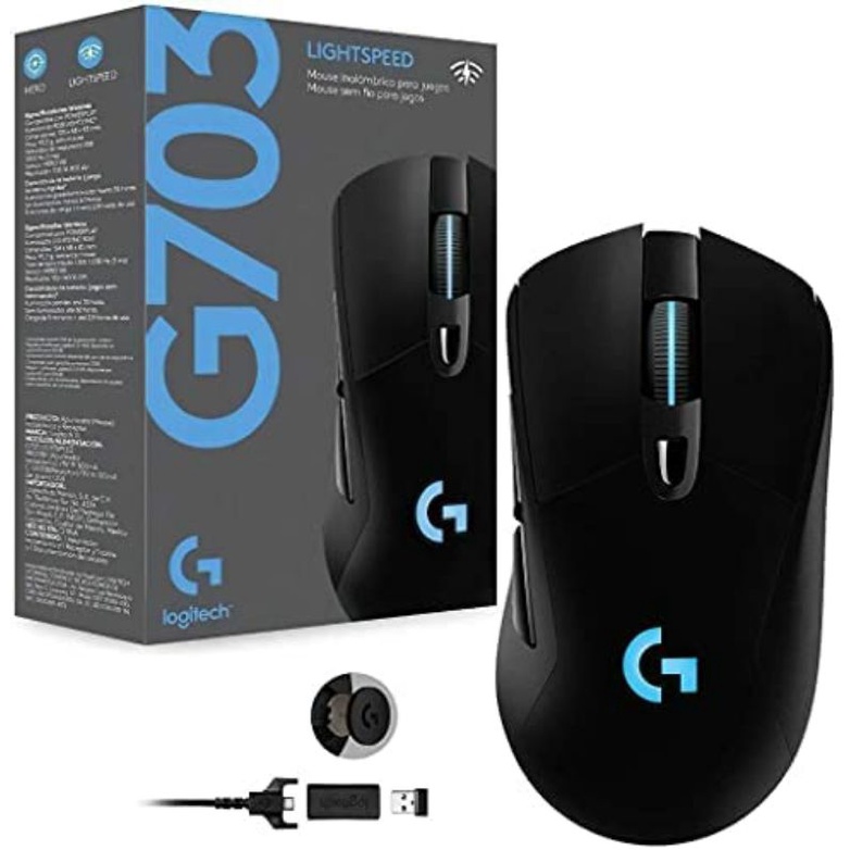 Jual Mouse Gaming Wireless Logitech G703 Hero Lightspeed | Shopee Indonesia