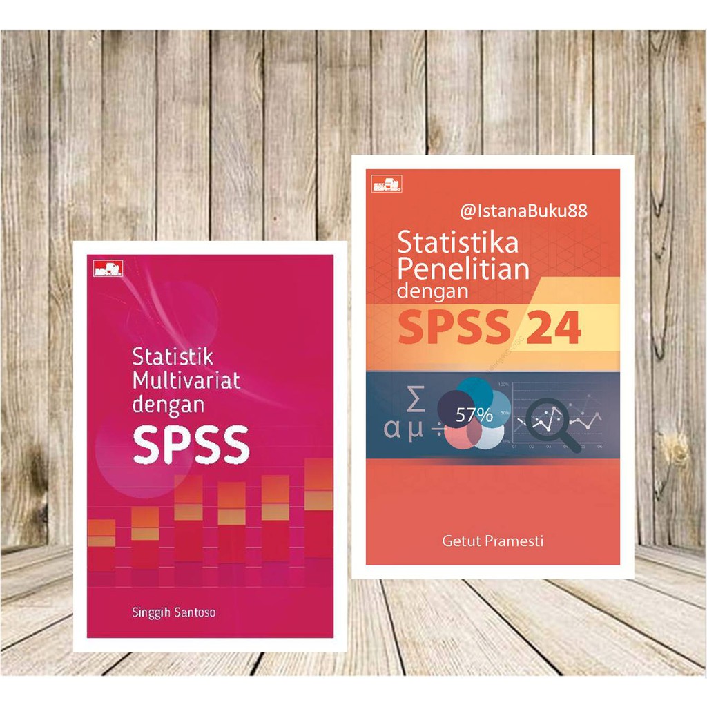 Jual Buku Statistik Multivariat dengan SPSS Singgih Santoso Multi Variabel | Shopee Indonesia
