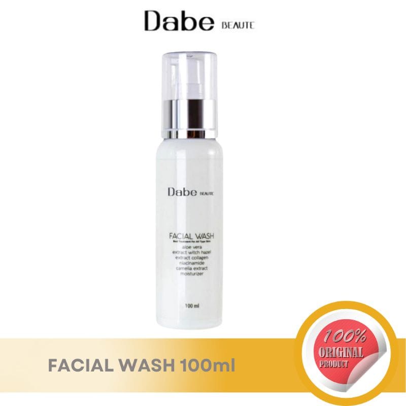 Jual DABE BEAUTE Facial Wash 100 ml Pembersih Wajah | Shopee Indonesia