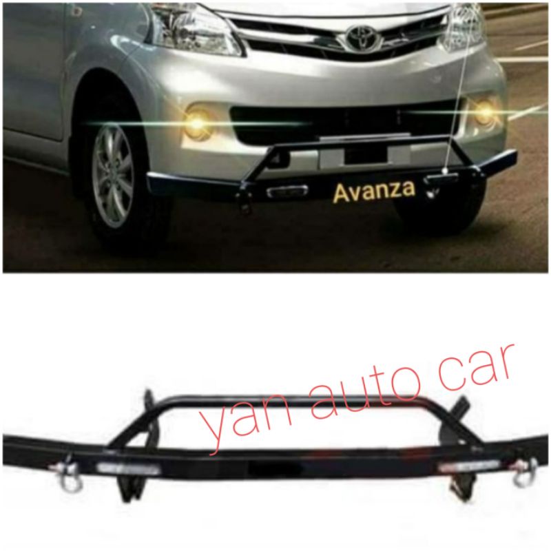 Jual Tanduk Mini ARB all new avanza 2012 - 2020 Pengaman Bemper Depan ...