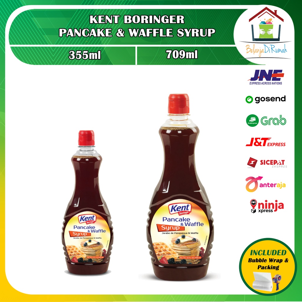 Jual Topping Sirup Kent Pancake & Waffle Syrup | Shopee Indonesia