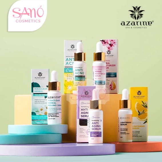 Jual AZARINE SERUM SERIES | ANTI ACNE | ANTI AGING | C-WHITE LIGHTENING | EASY WHITE | MIRACLEAR ...