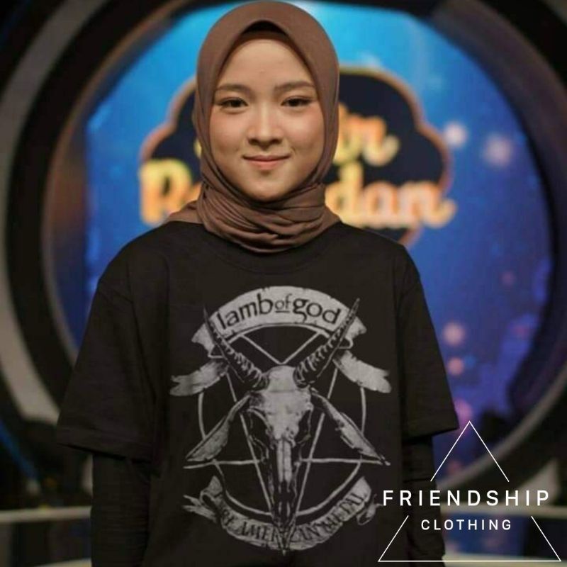 Jual Kaos metal lamb of god pure american metal black - kaos band ...